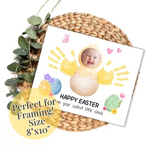 Easter Printable, Easter Handprint Art, Easter Handprint Craft, Easter ...