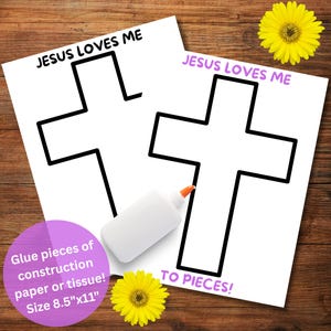 Easter Printable, Christian Easter Crafts, Easter Craft, Religious ...