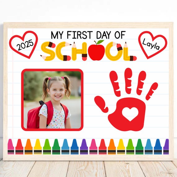 Handprint School Display
