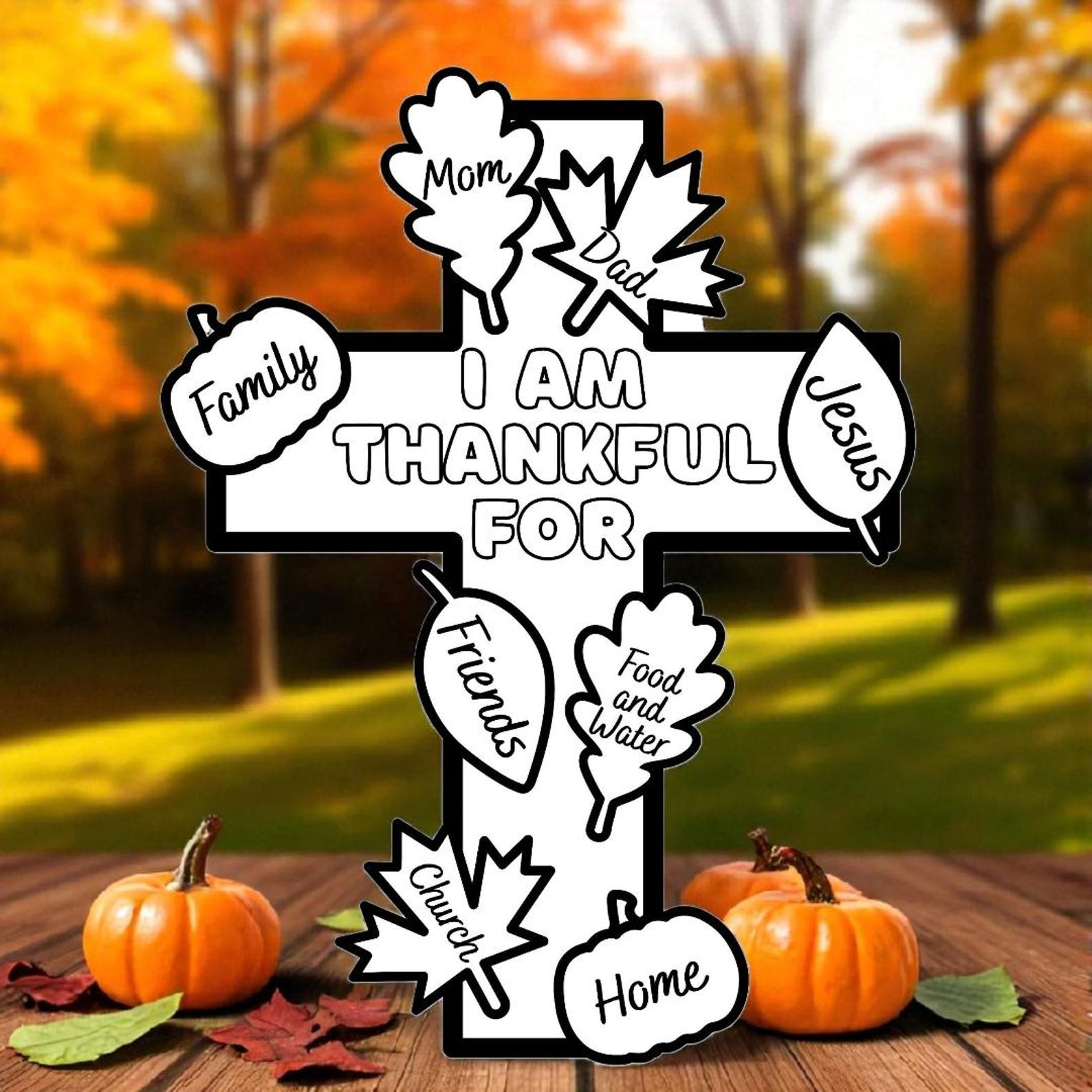 Thanksgiving Thankful Mobile, Fall Christian Crafts, Sunday School ...