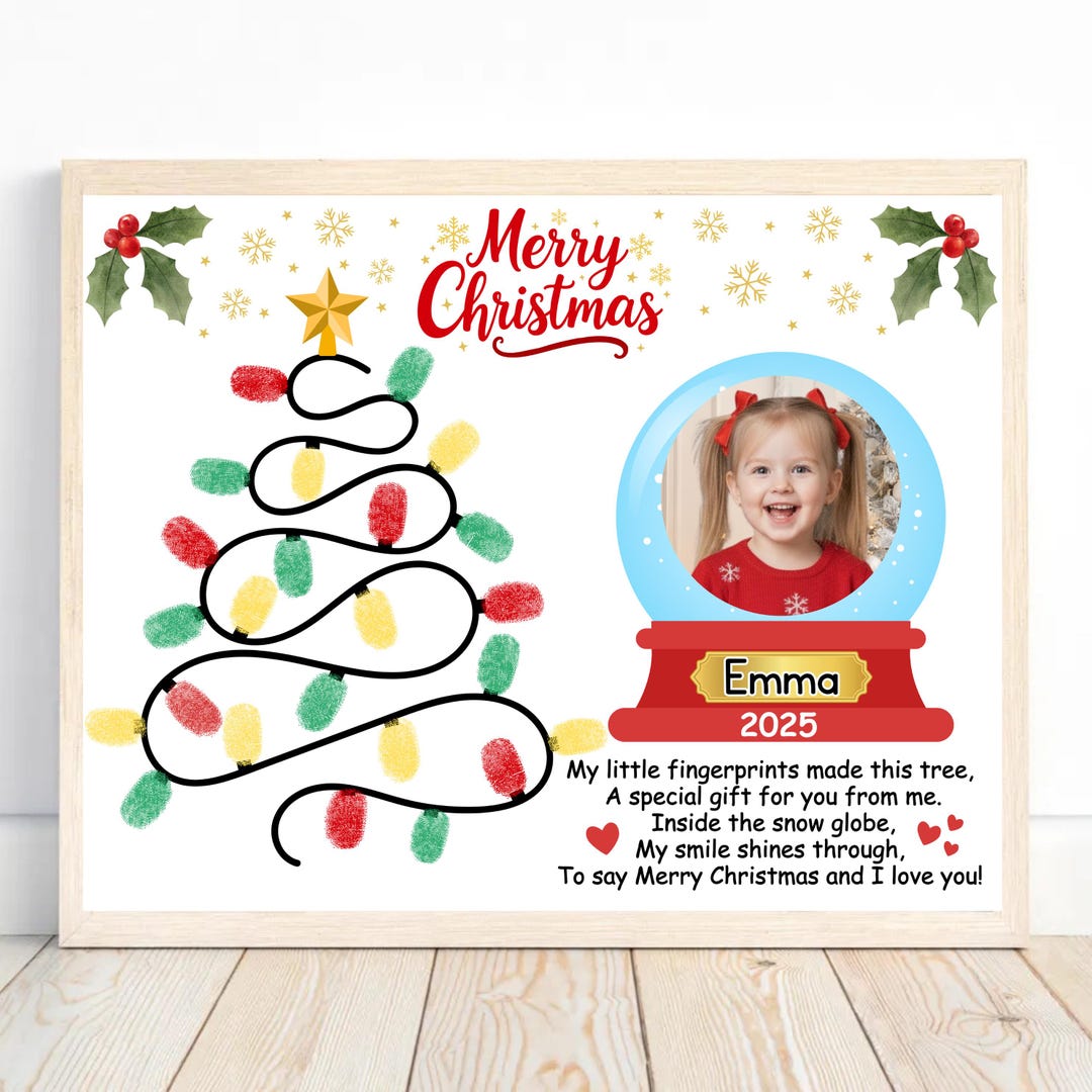 Christmas Handprint Craft Poem Kindergarten Preschool Prek Daycare ...