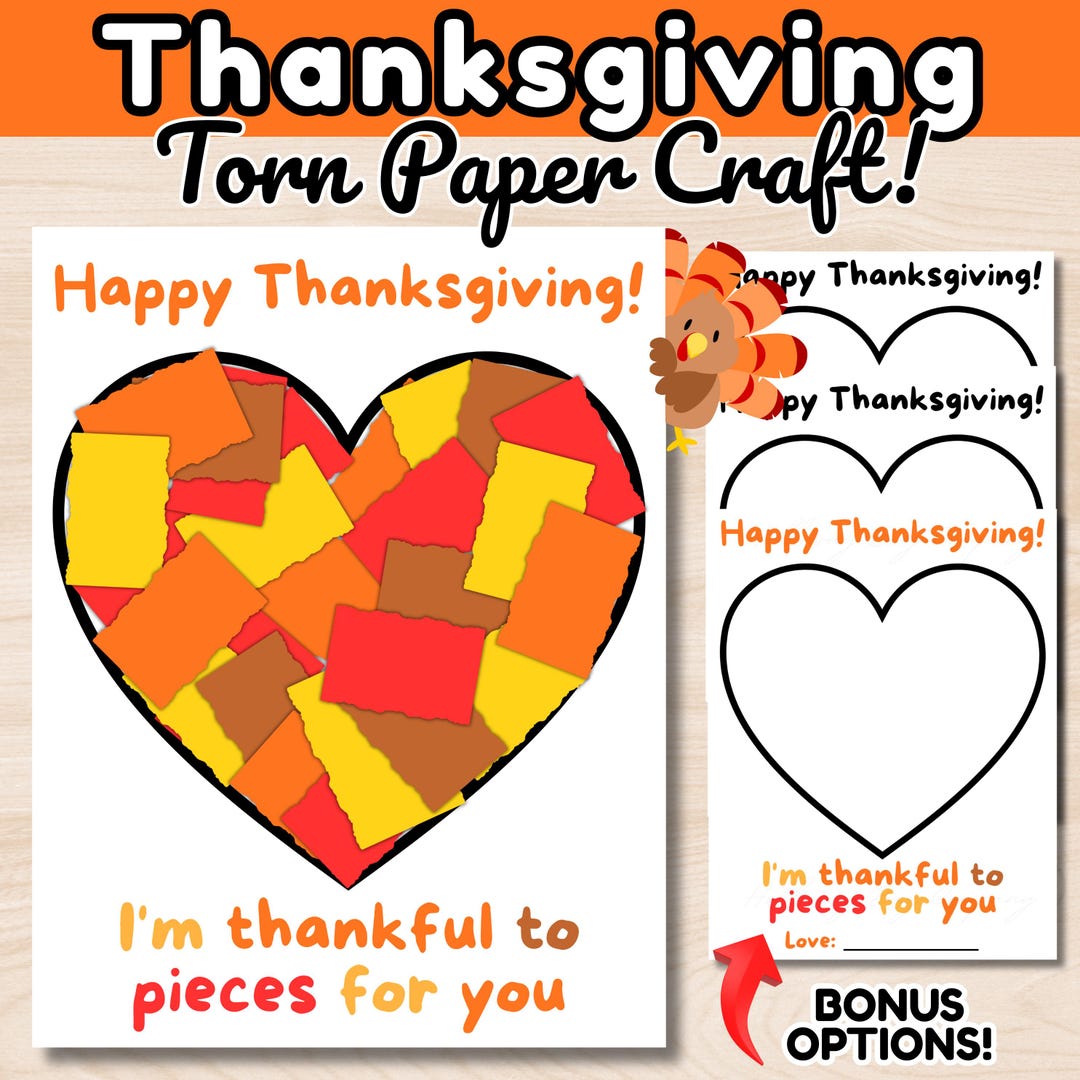 Thanksgiving Crafts, Daycare Preschool Kindergarten Classroom ...