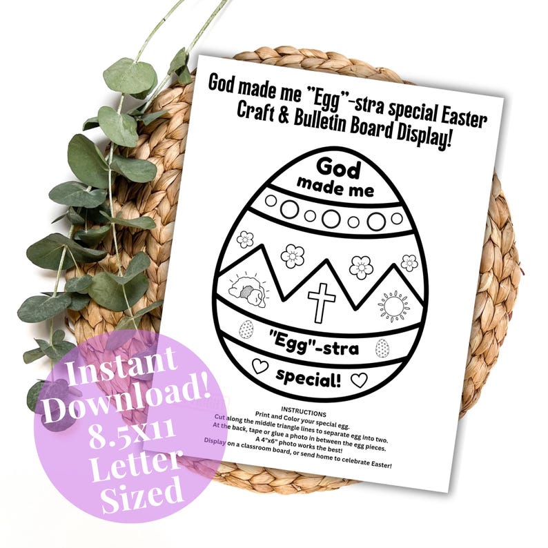 Easter Craft Christian, Easter Crafts, Christian Easter Activities ...