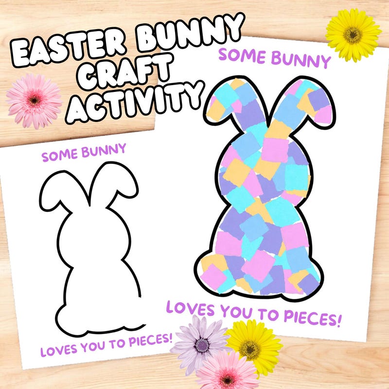 Some Bunny Loves You Craft - Etsy
