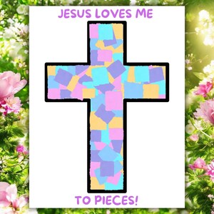 Easter Printable, Christian Easter Crafts, Easter Craft, Religious ...