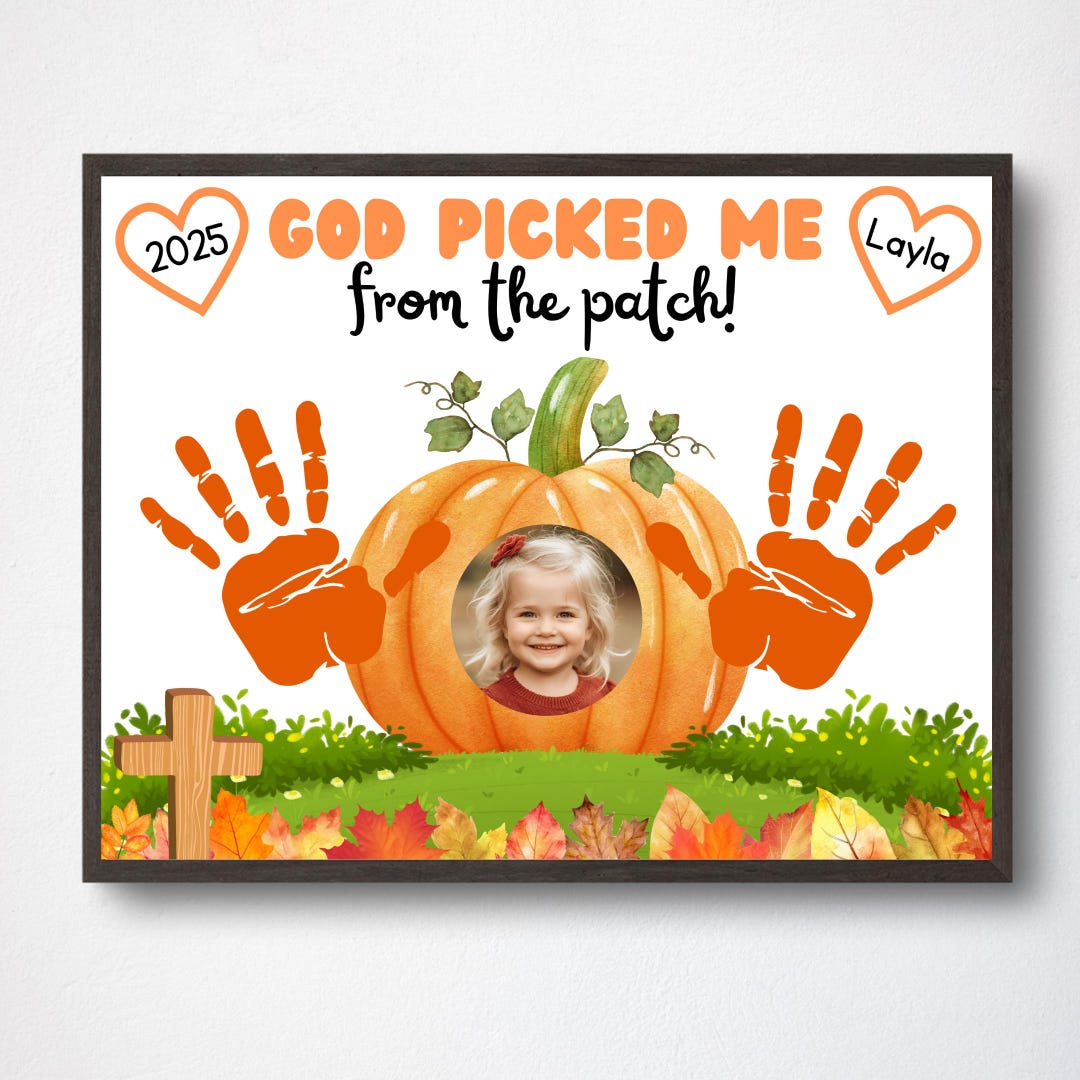 Fall Handprint Crafts for Kids, Sunday School Crafts, Bible Christian ...