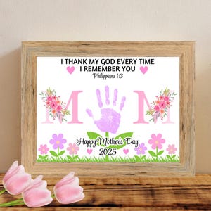 Mother's Day Sunday School Crafts, Bible Craft Handprint, Mothers Day ...