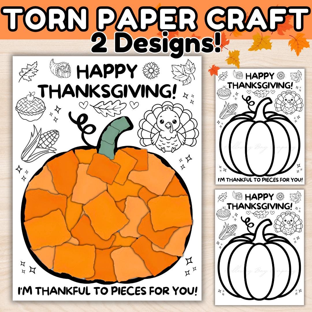 Thanksgiving Crafts for Kids, Fall Crafts, Thanksgiving Coloring Pages ...