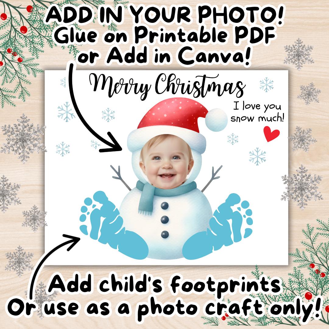 Christmas Crafts for Kids, Christmas Handprint Art, Christmas Gift ...