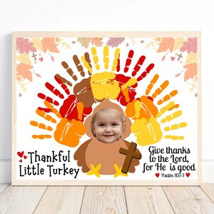 Thanksgiving Crafts, Thanksgiving Handprint Craft, Christian Sunday ...