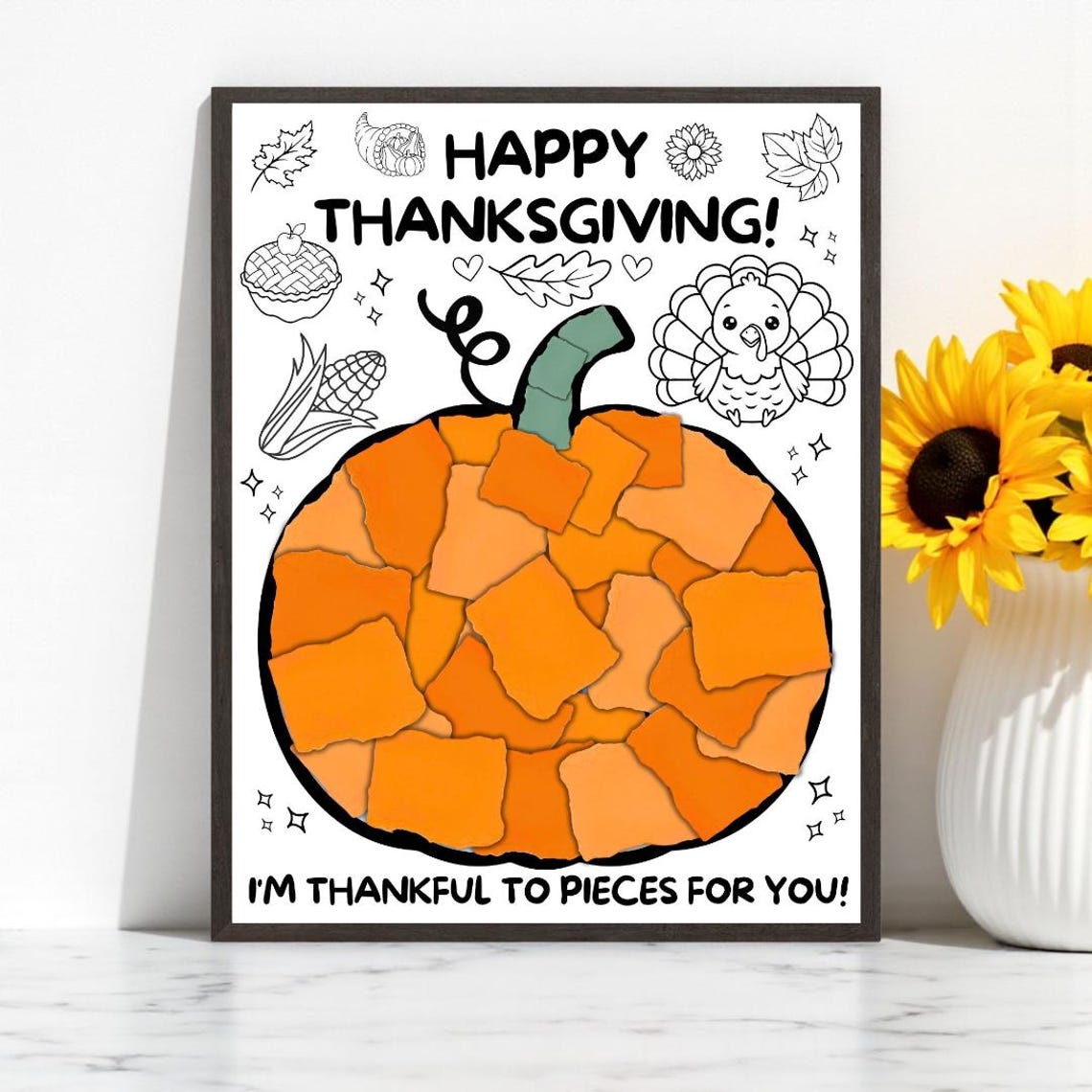 Thanksgiving Crafts for Kids, Fall Crafts, Thanksgiving Coloring Pages ...