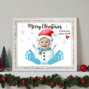 Christmas Crafts for Kids, Christmas Handprint Art, Christmas Gift ...