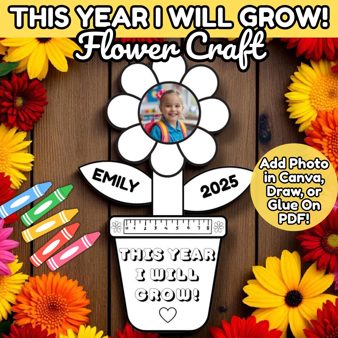 Fall Crafts, First Day of School Craft Activity, Daycare Preschool ...