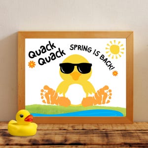 Spring Handprint, Spring Handprint Craft, Kids Spring Craft Activity ...