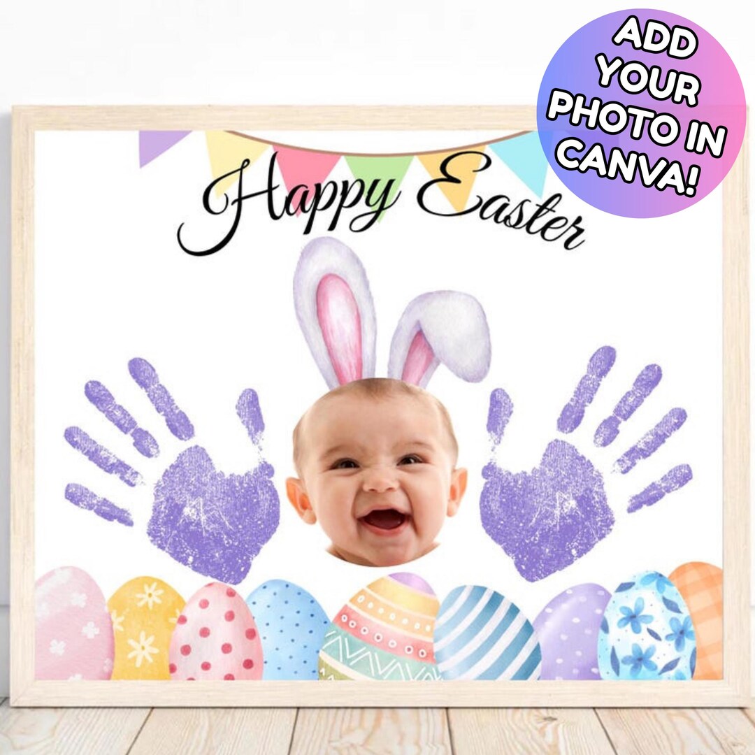 Easter Crafts for Kids, Easter Handprint Craft, Easter Printable ...
