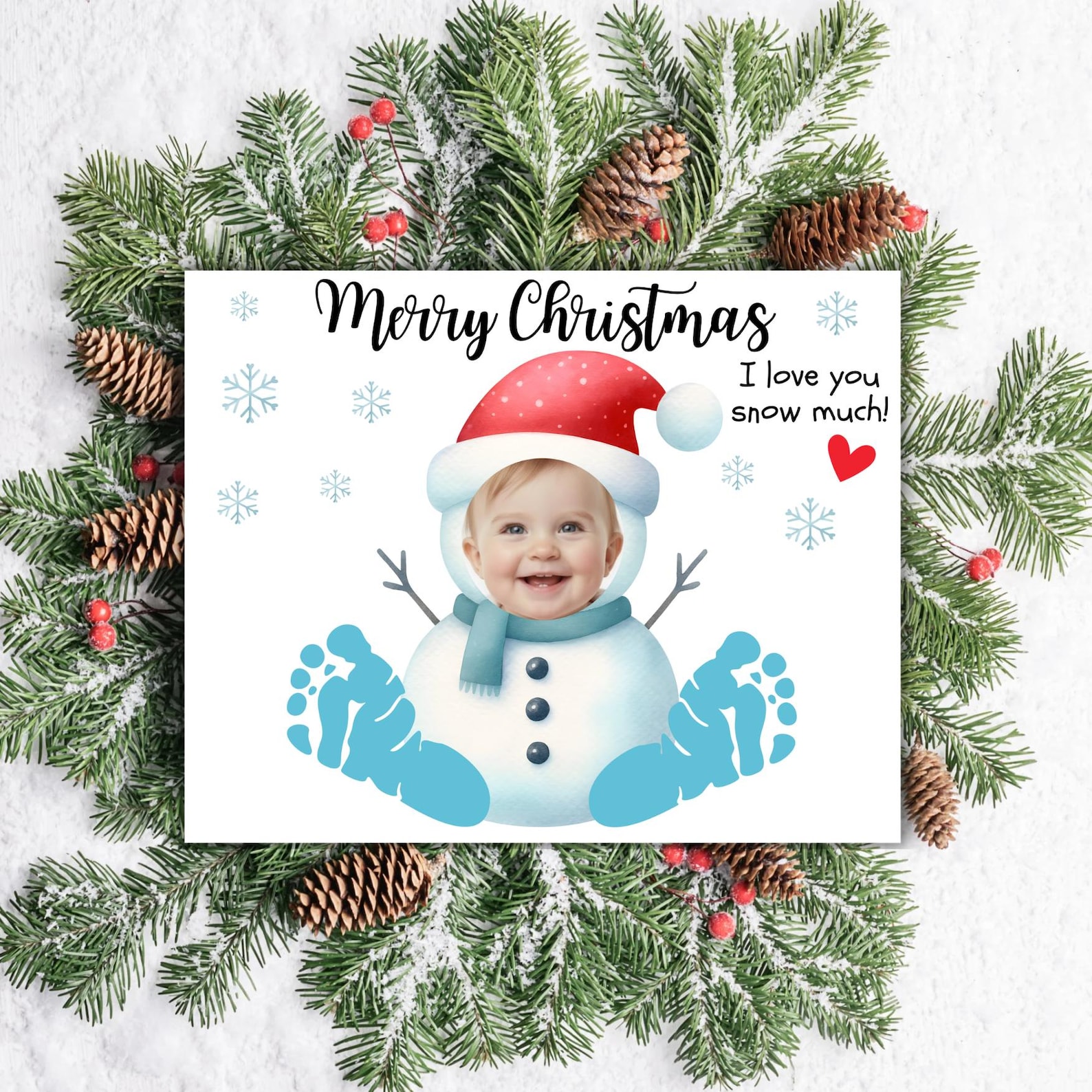 Christmas Crafts for Kids, Christmas Handprint Art, Christmas Gift ...