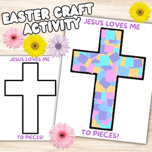 Easter Printable, Christian Easter Crafts, Easter Craft, Religious ...
