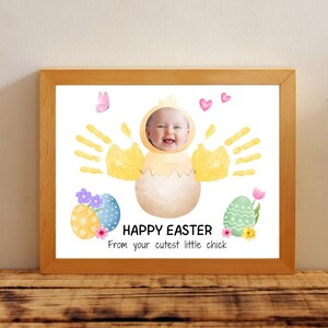Easter Printable, Easter Handprint Art, Easter Handprint Craft, Easter ...