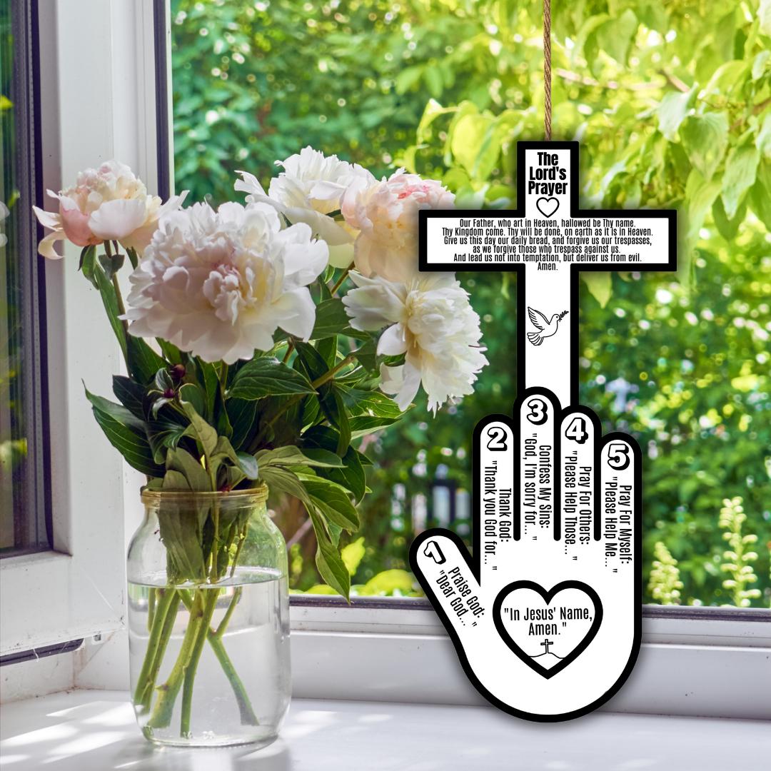 Kids Sunday School Craft, Bible Lesson Printables, Learn to Pray Mobile ...