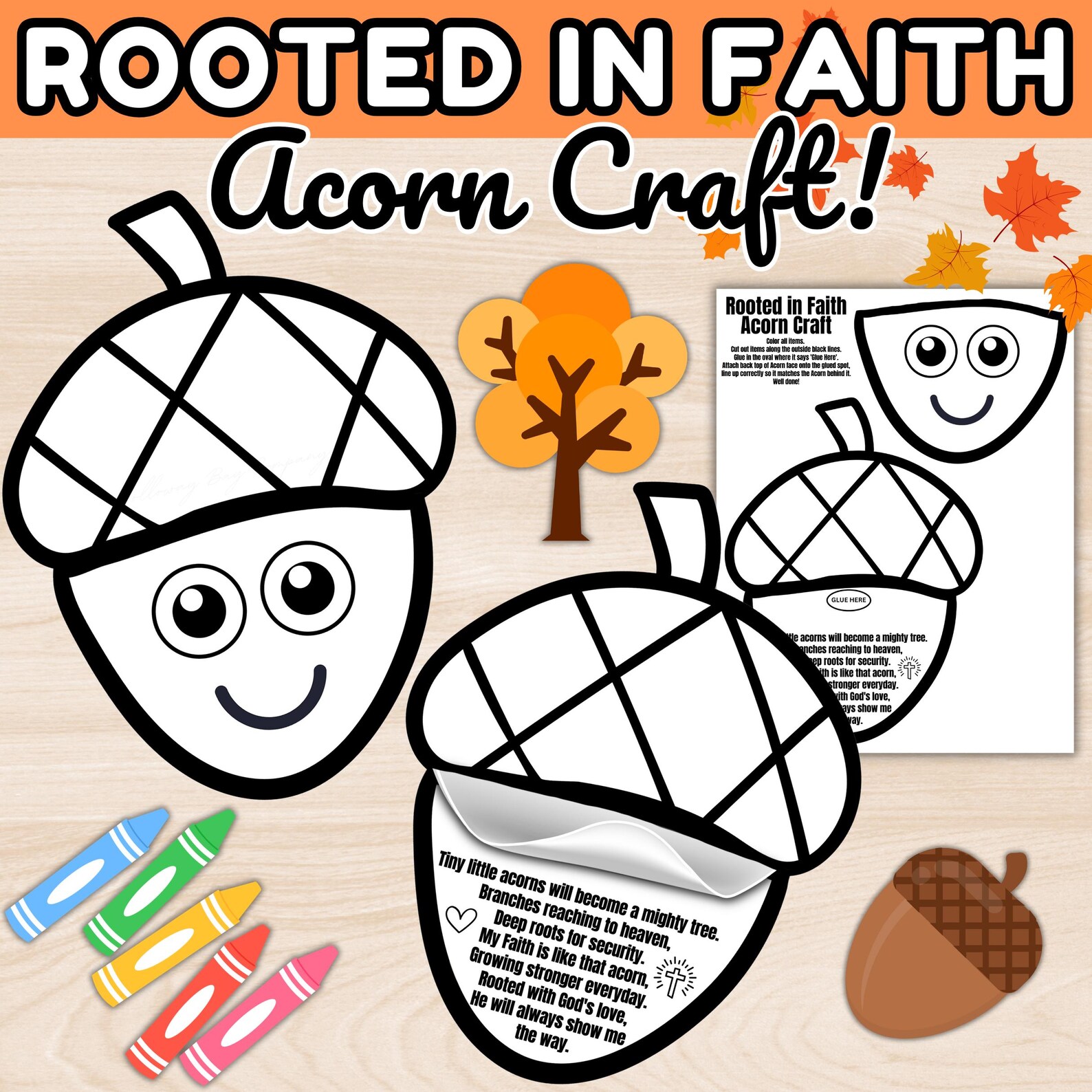 Fall Sunday School Crafts for Kids, Thanksgiving Crafts, Daycare ...