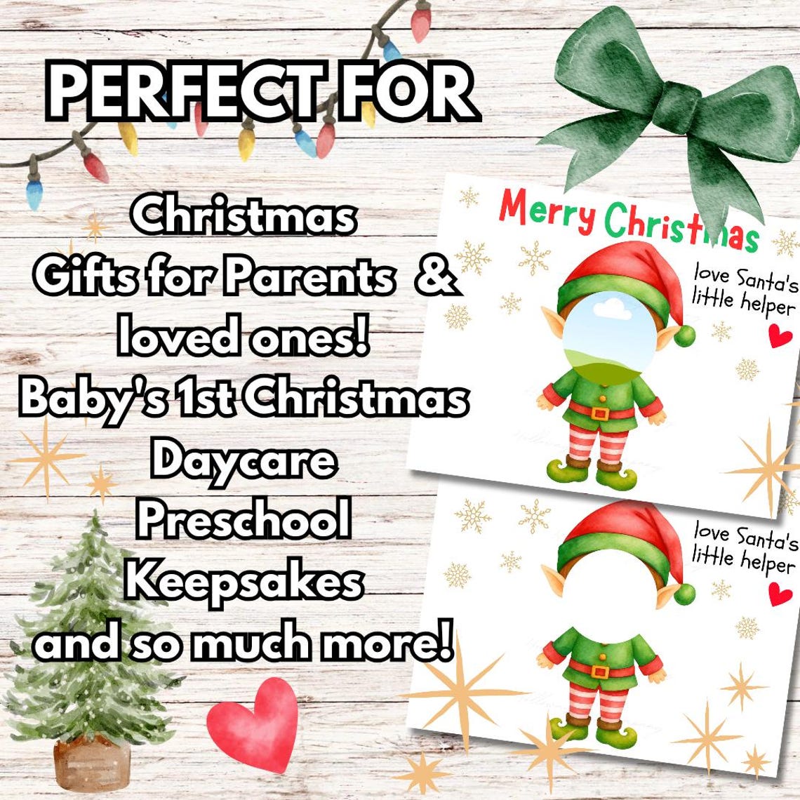 Christmas Crafts Christmas Handprint Art, Infant Baby Toddler Preschool ...