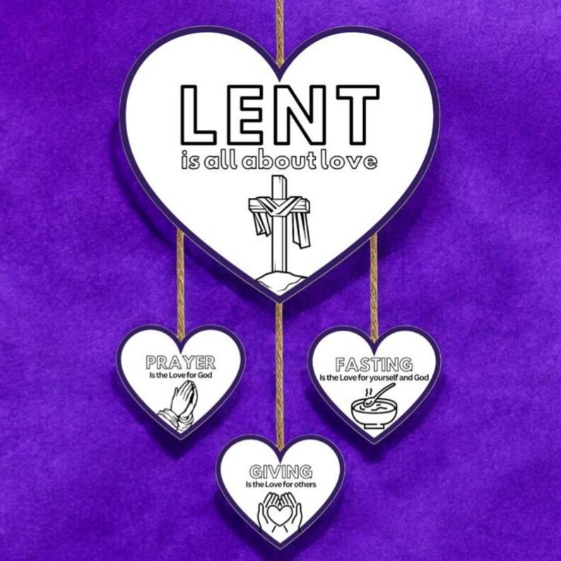 Lent Activities, Lent Crafts, Lent Crafts for Kids, Lent Craft ...