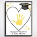 Graduation Crafts, Graduation Handprint Art, Graduation Hand Print ...