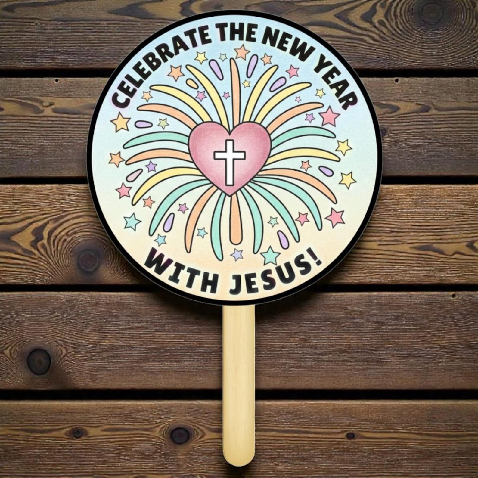 Jesus New Years Craft, Sunday School Lesson New Year's 2026 Activity ...