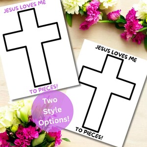 Easter Printable, Christian Easter Crafts, Easter Craft, Religious ...