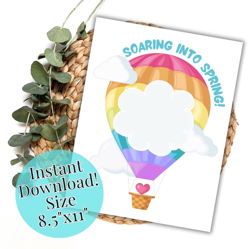 Soaring Into Spring Handprint Craft, Spring Handprint Art, Spring ...