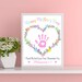Christian Mothers Day Crafts for Kids, Mothers Day Handprint Art, Kids ...
