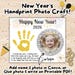 New Years Crafts, New Years 2026 Poem Handprint Craft Kindergarten ...