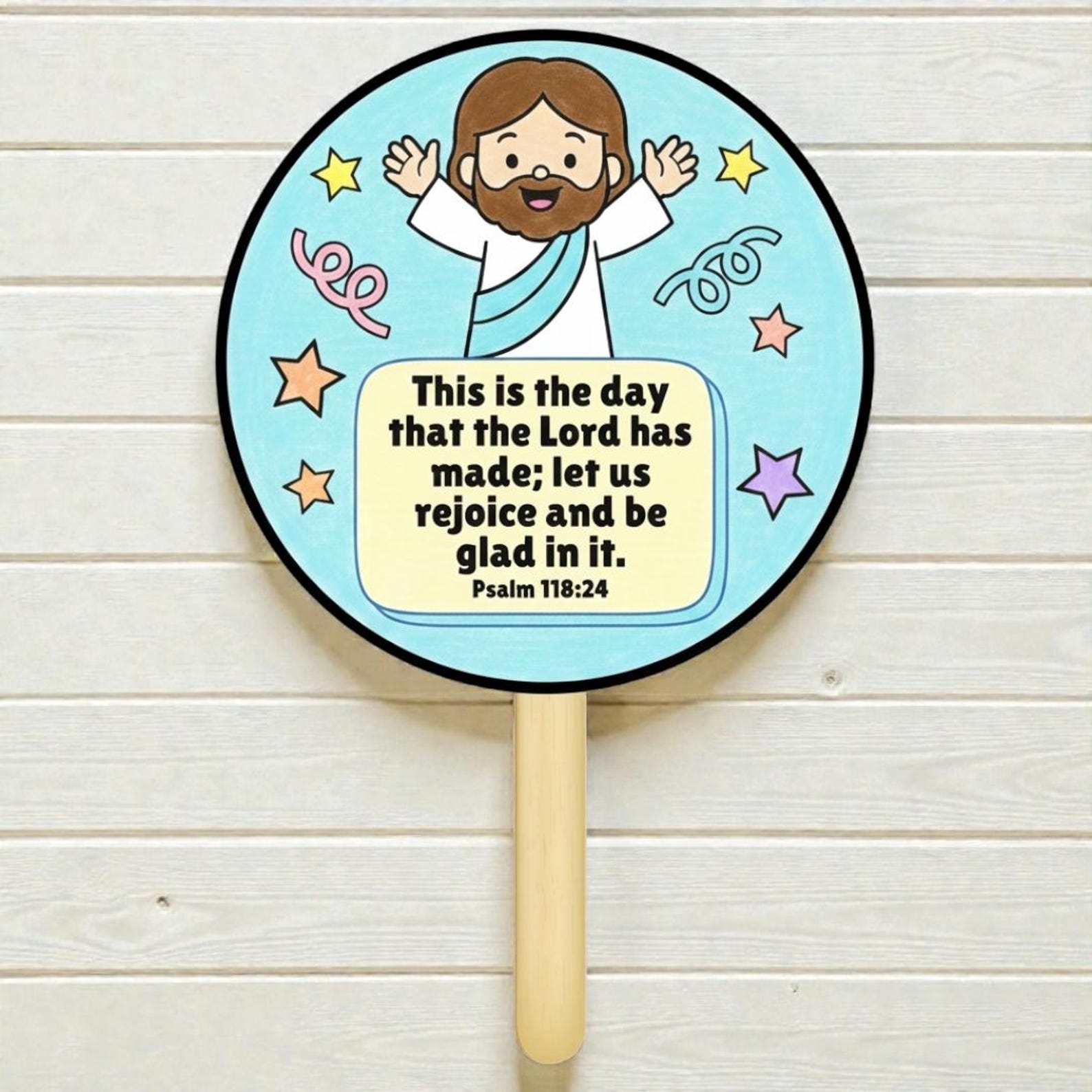 Jesus New Years Craft, Sunday School Lesson New Year's 2026 Activity ...