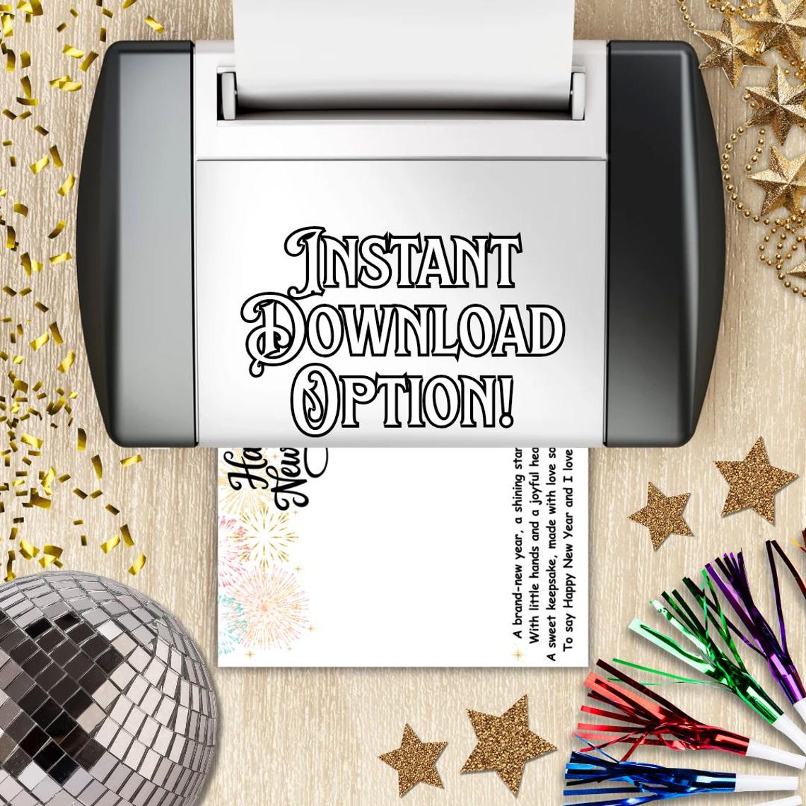 New Years Handprint Craft, 2026 Handprint Art Poem, Kindergarten ...