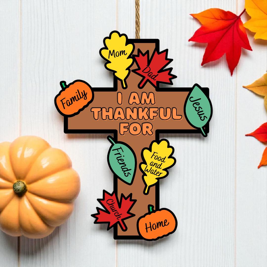 Thanksgiving Thankful Mobile, Fall Christian Crafts, Sunday School ...