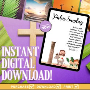 Palm Sunday Handprint Craft, Easter Handprint Art, Holy Week Crafts ...