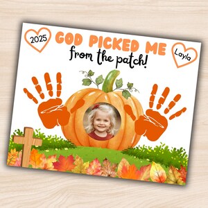 Fall Handprint Crafts for Kids, Sunday School Crafts, Bible Christian ...