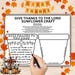 Give Thanks to the Lord Scripture Craft, Thanksgiving Crafts Bible ...