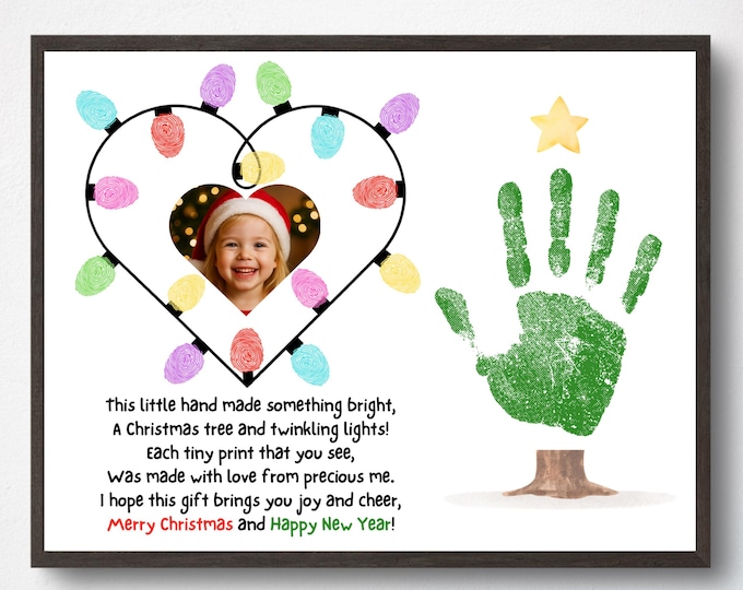 Christmas Handprint Poem, Handprint Art Project for Toddlers, Mittens ...