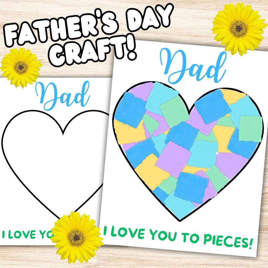 Fathers Day Crafts, Fathers Day Activity, Daycare Preschool ...