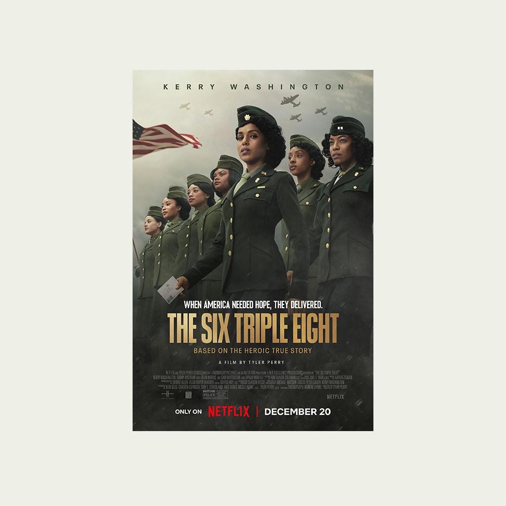 The Six Triple Eight (2024) Poster Movie Poster Wall Art Room Decor ...