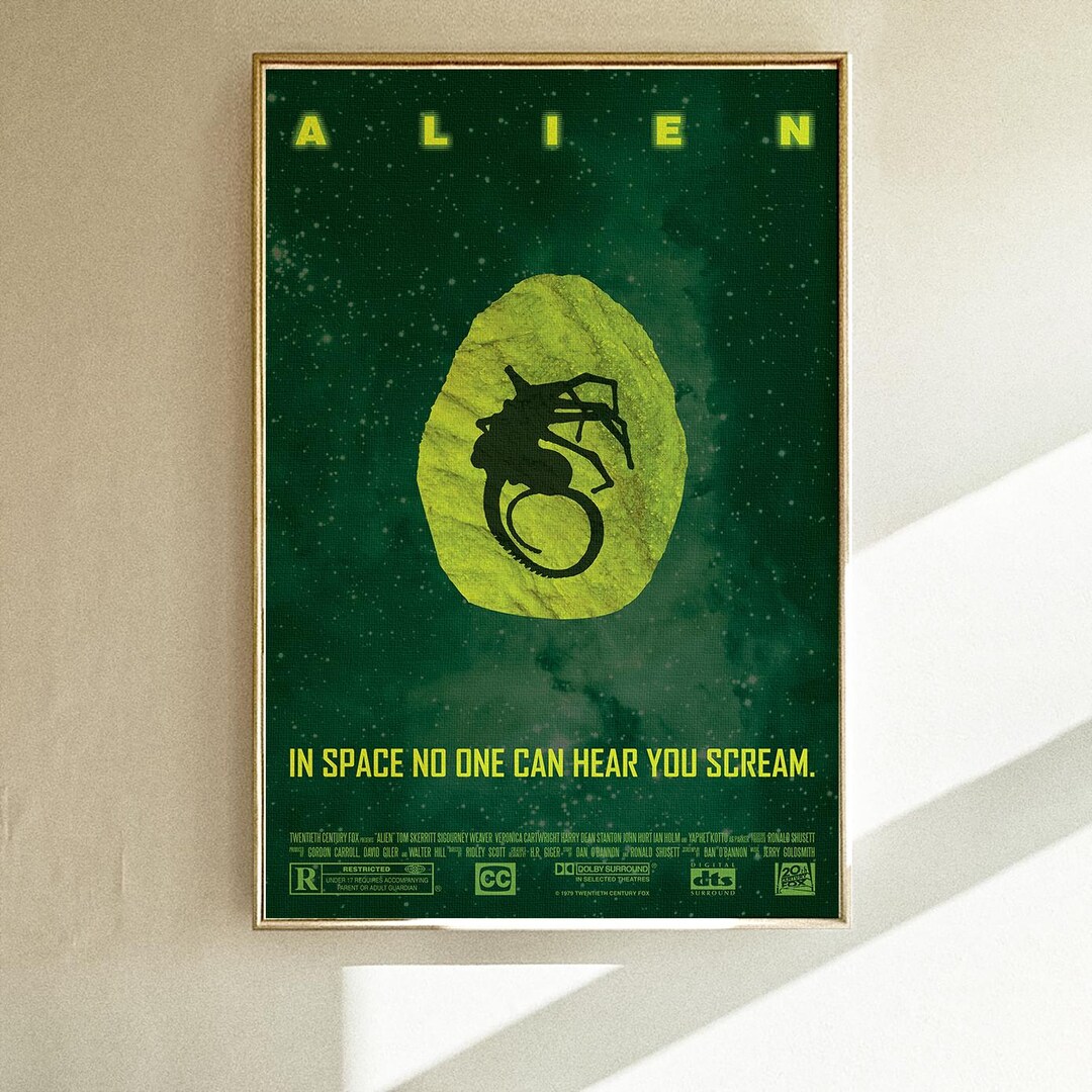Alien Romulus Poster Minimalist Poster Home Decor Wall Art Movie Poster ...