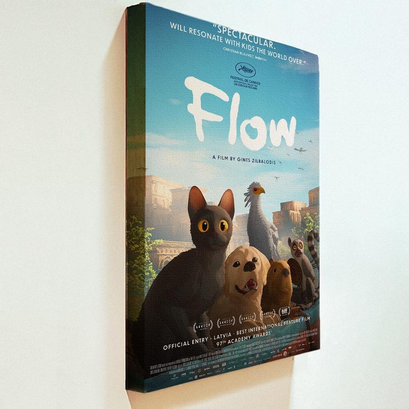 Flow 2024 Movie Poster - Etsy