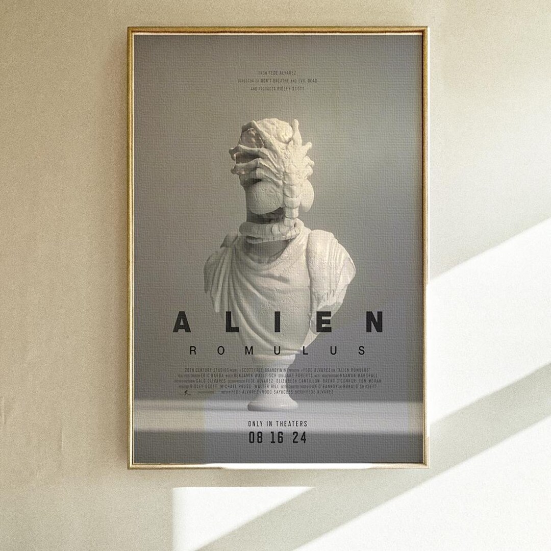 Alien Romulus Movie Poster Minimalist Poster Home Decor Wall Art Movie ...