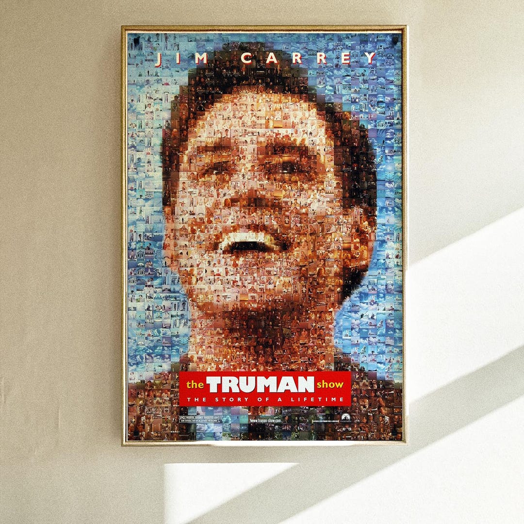 The Truman Show Poster | Minimalist Poster | Home Decor | Wall Art ...