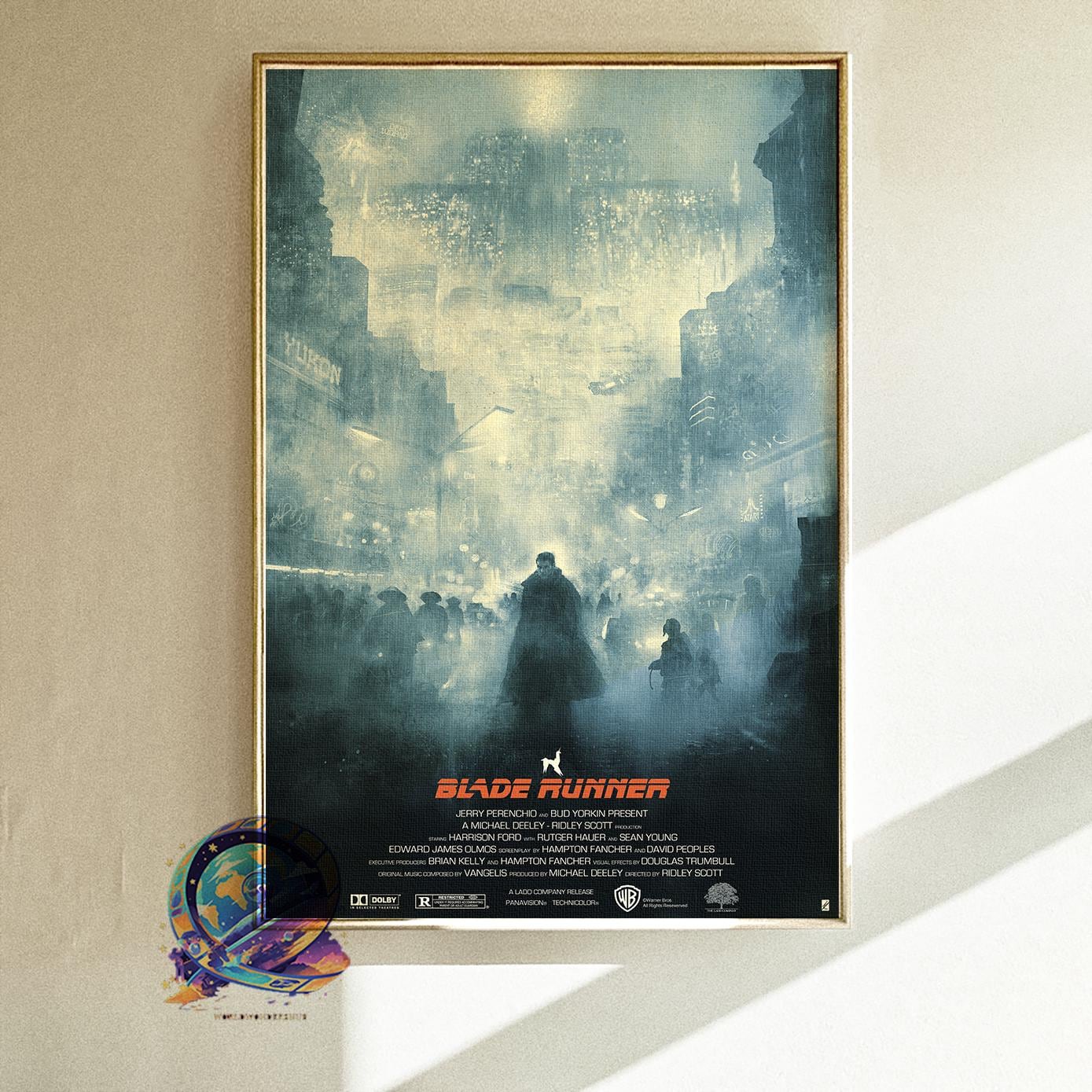 Blade Runner Poster Minimalist Poster Home Decor Wall Art Movie Poster ...