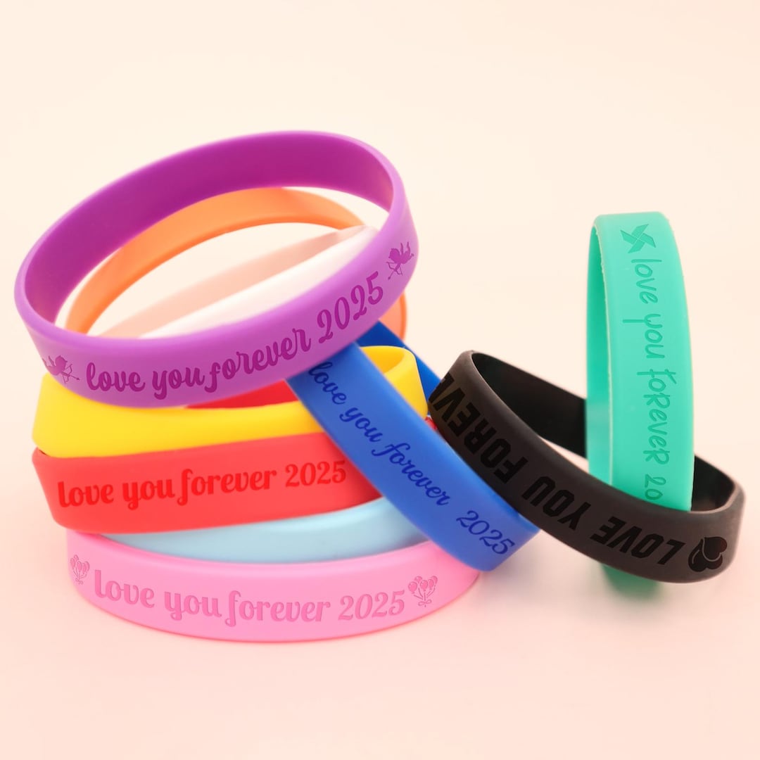 Custom Silicone Bracelet, Personalized Rubber Wristbands, Bracelet ...