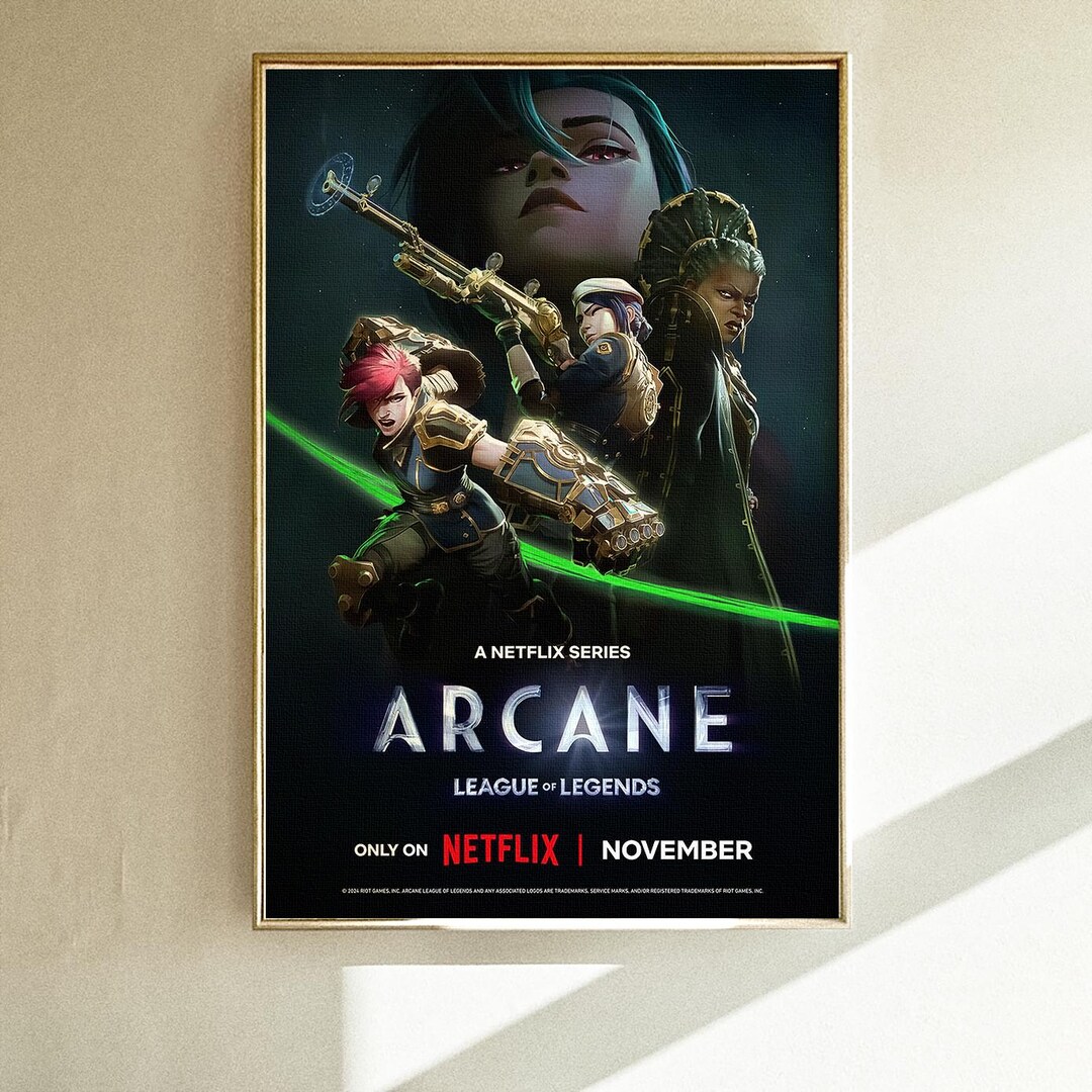 Arcane Season Poster Minimalist Poster Home Decor Wall Art Movie Poster ...