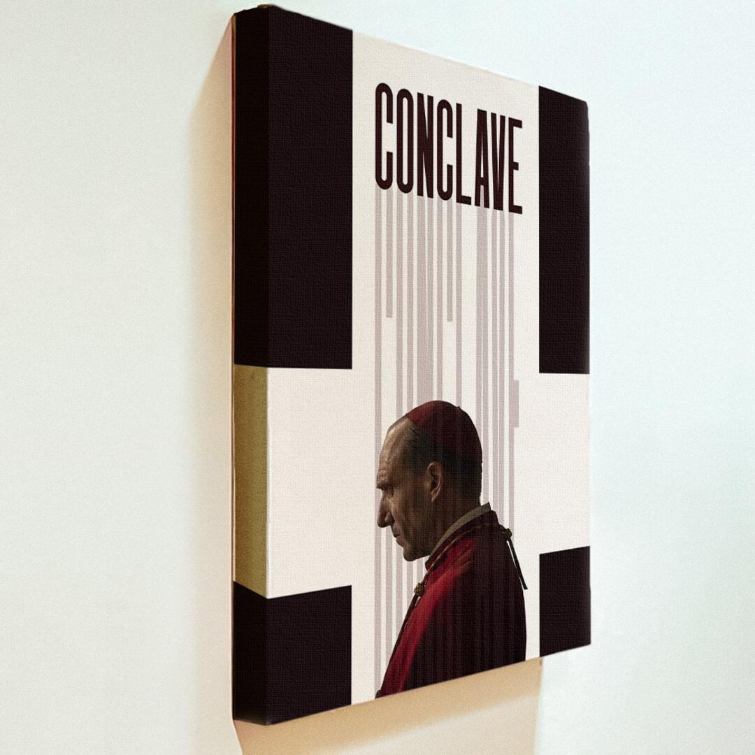 Conclave Poster | Minimalist Poster | Home Decor | Wall Art | Movie ...