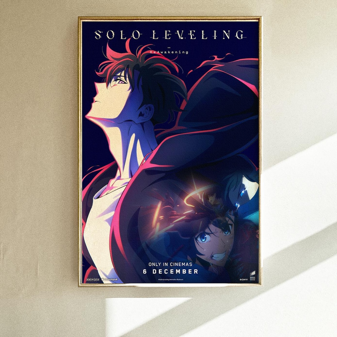 Solo Leveling Reawakening (2024) Poster | Movie Poster | Home Decor ...